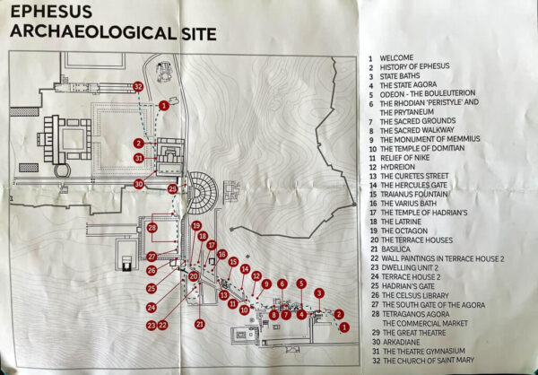 Visiting the Ruins of Ephesus Ancient City in Turkey