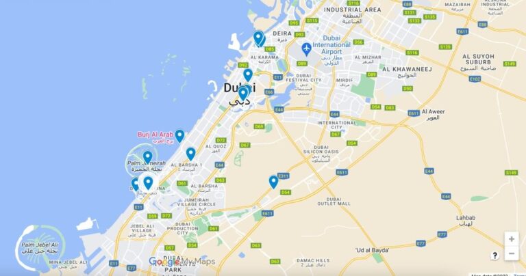 The Best 4 Days In Dubai Itinerary + Interactive Map!